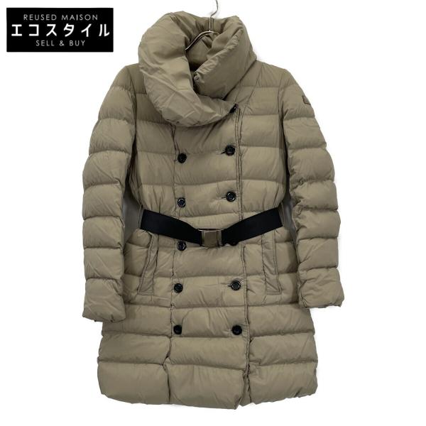 【商品情報】商品番号：7765400000116788ブランド）タトラス / TATRASタイプ）LTA16A4487 ベージュ AGOGNA ベルト付きダウンコートカラー）ベージュシーズン）冬素材）ナイロン【サイズ】表記サイズ：1肩幅：3...