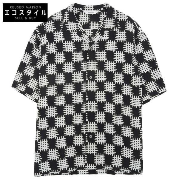 ■商品番号：7765400000117492■商品情報ブランド）サスクワァッチファブリックスタイプ）美品 DOMAN OPEN COLLAR H/S SHIRT 総柄シャツ トップス メンズ ブラウン Lカラー）ブラウンサイズ）表記サイズ：...