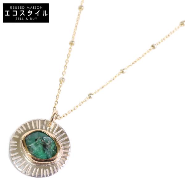 ■商品番号：7765400000118215■商品情報ブランド）ビベロ ラタイプ）仕上げ済み アパルトモン取扱 14K x SV925 Emerald Portal Medalion/エメラルド ポータル メダリオンカラー）YG x SV素...