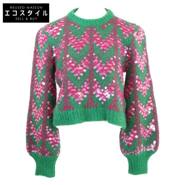 GUCCI（グッチ） 新品同様 国内正規 713233 シェブロン ウール