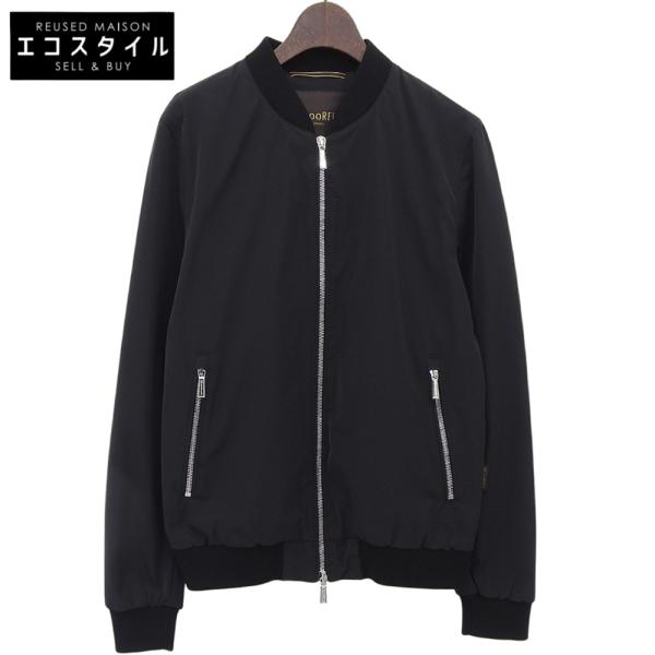 ■商品番号：7765400000119993■商品情報ブランド）ムーレータイプ）美品 W-ZIP ボンバージャケット メンズ ブラック×ブラッシュドメタル SORANO-D6 25SSカラー）ブラック/ブラッシュドメタル素材）ポリエチレンサ...