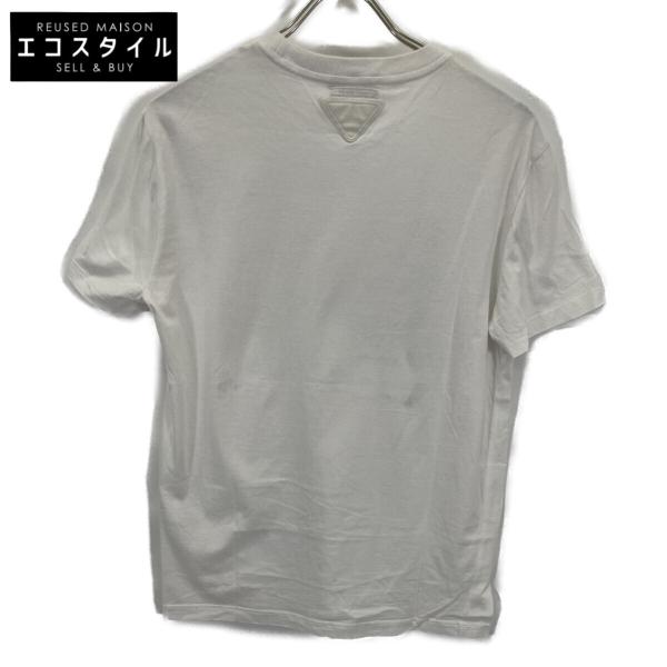 ■商品番号：7765400000121591■商品情報ブランド）プラダタイプ）UJN639 19年 ホワイト Acronyms プリントTシャツカラー）ホワイトサイズ）表記サイズ：S肩幅：43cm着丈：61.5cm身幅：47cm袖丈：19 ...