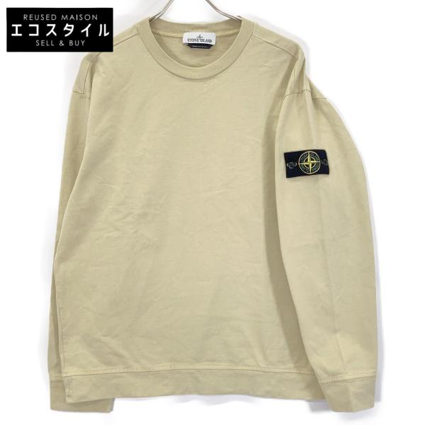 ■商品番号：7765400000121813■商品情報ブランド）ストーンアイランドタイプ）23AW 791563750 ベージュ コットン ガーメントダイ コンパスパッチ ロングスリーブカットソーカラー）ベージュサイズ）表記サイズ：L肩幅：...