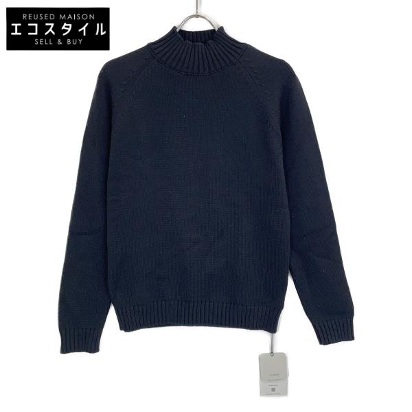 ■商品番号：7765400000124067■商品情報ブランド）ザノーネタイプ）ブラック ウール100 タートルネックニット ZANOセーターカラー）ブラック素材）ウールサイズ）表記サイズ：46着丈：60cm身幅：48cm袖丈：脇下から46...