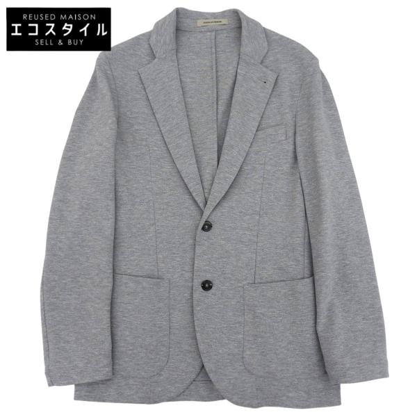 ■商品番号：7765400000124073■商品情報ブランド）ジャブスアルキヴィオタイプ）新品同様 STROZZI ストロッツィ スタンダード サマージャージー 2Bジャケット グレー 44カラー）グレーサイズ）表記サイズ：44肩幅：42...