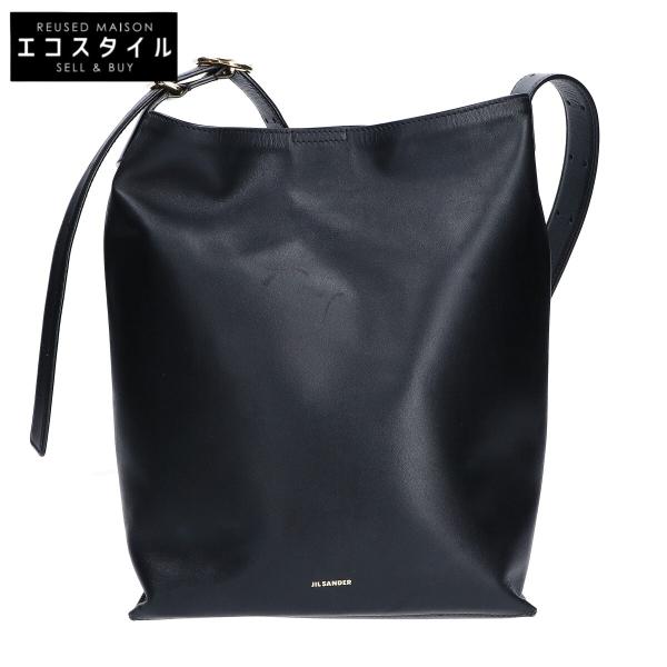 ■商品番号：7765400000126063■商品情報ブランド）ジルサンダータイプ）J07WD0063 ナッパカーフレザー CANNOLO TOTEカラー）ブラック素材）カーフスキン商品説明）参考定価 338,800円サイズ）Ｗ22.5cm...