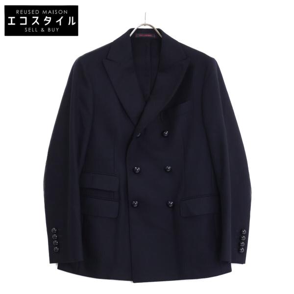 【商品情報】商品番号：7765400000127575ブランド）ザジジ / THE GIGIタイプ）MIRO'DP/G244 ネイビー ウール ダブルジャケットカラー）ネイビーシーズン）春秋素材）ウール【サイズ】表記サイズ：46肩幅：41c...