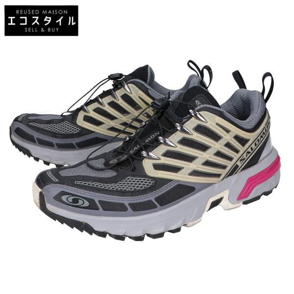 ■商品番号：7765400000127875■商品情報ブランド）サロモンタイプ）417525 ACS PRO ADVANCED アドバンスド ローカット スニーカーカラー）Black Alloy Feather Grey Purpleサイズ...