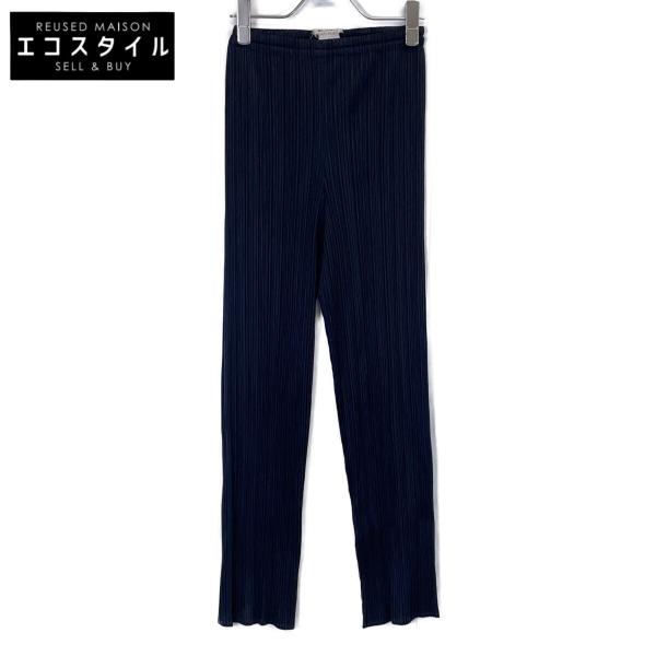 【商品情報】商品番号：7765400000129516ブランド）プリーツプリーズ / PLEATS PLEASEタイプ）PP05-JF609 スリムスラックスパンツカラー）ブラックシーズン）春秋素材）ポリエステル【サイズ】表記サイズ：XSウ...