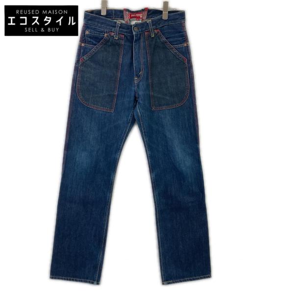 【商品情報】商品番号：7765400000130152ブランド）アイ ジュンヤ ワタナベ マン / eYe JUNYA WATANABE MANタイプ）【×Levi's】WA-P907 インディゴ レッドステッチ  ストレート デニムパンツ...