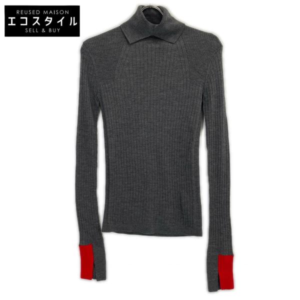 【商品情報】商品番号：7765400000130521ブランド）チノ / CINOHタイプ）23WKN003 TURTLENECK TIGHT KNIT ニットカラー）グレーシーズン）春秋素材）ウール【サイズ】表記サイズ：38肩幅：35cm...