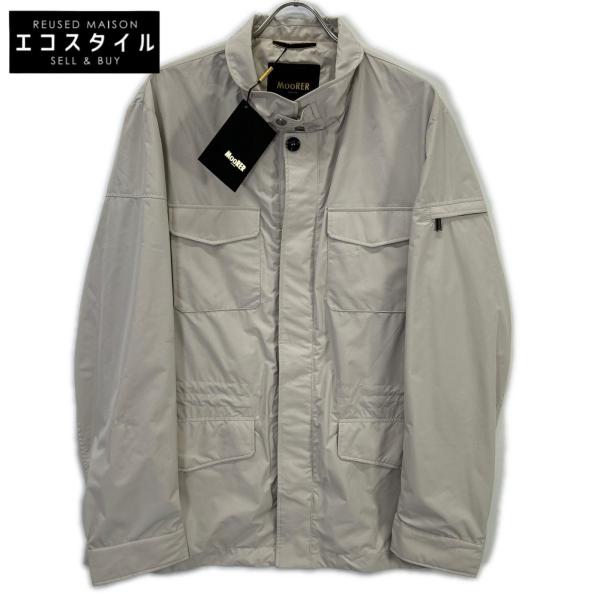 ■商品番号：7765400000131497■商品情報ブランド）ムーレータイプ）アイボリー EZIO-STP ハイネック M65型フィールドジャケットカラー）アイボリー素材）ポリエステルサイズ）表記サイズ：54肩幅：50cm着丈：76.5c...