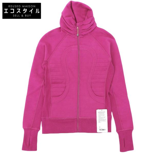 【商品情報】商品番号：7765400000132450ブランド）ルルレモン / Lululemonタイプ）未使用 Clam＆Cozy コットン ジャケット レディース ラズベリー 4 W4C17Sカラー）ラズベリー【サイズ】表記サイズ：4着...