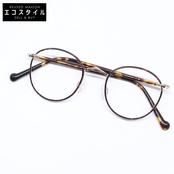 【商品情報】商品番号：7765400000134024ブランド）モスコット / MOSCOTタイプ）ZEV COL.Tortoise/Gold ゼヴ ボストンシェイプ メガネフレームカラー）ブラウン系シーズン）オールシーズン参考上代）52,...