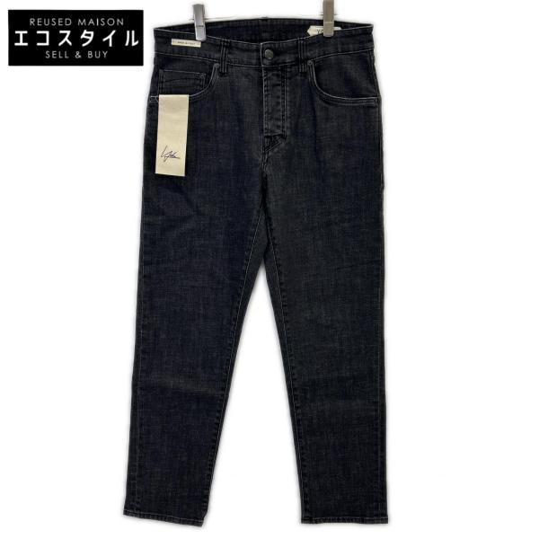 【商品情報】商品番号：7765400000136355ブランド）イカイ / YCHAIタイプ）YPU004 ROBUSTO/ロブスト ウォッシュブラック コットン ボタンフライ 5ポケット テーパードデニムパンツカラー）グレーシーズン）春秋...