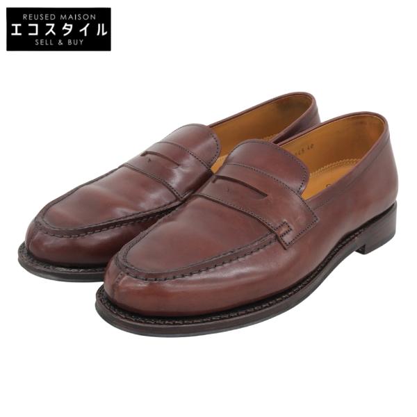 【商品情報】商品番号：7765400000137080ブランド）ジャランスリワヤ / JALAN SRIWIJAYAタイプ）GLR別注 HALF RUBBER ハーフラバー コインローファー シューズ メンズ コードバンボルドー 40 98...