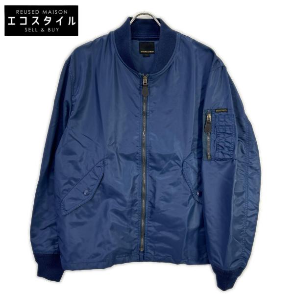 【商品情報】商品番号：7765400000138154ブランド）ヒステリックグラマー / HYSTERIC GLAMOURタイプ）02211AB07 ネイビー HGロゴ L-2B ジャケットカラー）ネイビーシーズン）春秋素材）ナイロン【サイ...