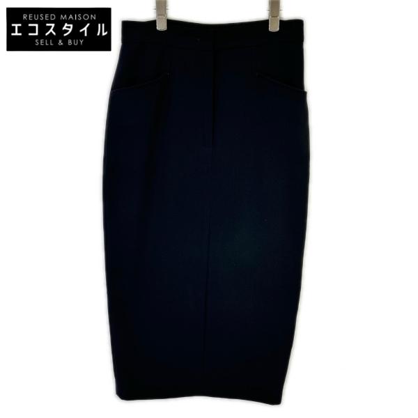 【商品情報】商品番号：7765400000139471ブランド）マックスマーラスタジオ / MAXMARA STUDIOタイプ）23610102376 ブラック トリアセテート混 バックスリット タイトスカートカラー）ブラックシーズン）春秋...