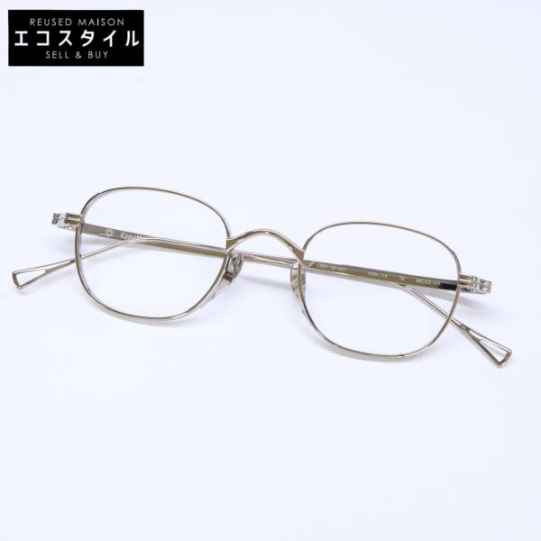 【商品情報】商品番号：7765400000154270ブランド）カメマンネン / KameManNenタイプ）KMN114 TS シルバー メタル ワイドスクエアシェイプ 眼鏡/アイウェアカラー）シルバー素材）チタニウム商品説明）フレームの...
