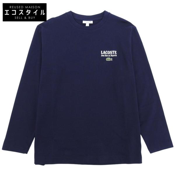 ■商品番号：7889900000006955■商品情報ブランド）ラコステタイプ）Jeu Set et Match ロングスリーブTシャツ トップス メンズ ネイビー 5 TH2783-99カラー）ネイビーサイズ）表記サイズ：5肩幅：48cm...