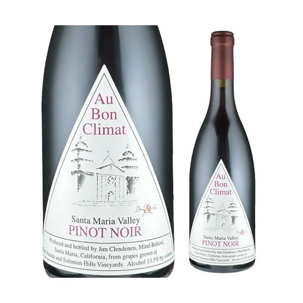 日系墨絵画家ドリュー・カタオカ女史の手によるサンタバーバラミッションのオリジナルラベル。透明感に優れた落ち着いた印象を持ち、今飲んでも十分に楽しめるよう造られています。英字表記:AU BON CLIMAT Pinot Noir "Missi...