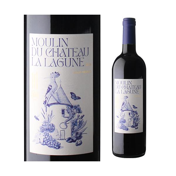 シャトー ド ラギューヌのセカンドワインであり、色調は深いルビー色、チェリーやプルーン、スパイスの香り。リッチで丸みのある味わいが特徴で、フルーティーでタンニンのバランスがとても良く、余韻も長い。英字表記:MOULIN DU LA LAGU...