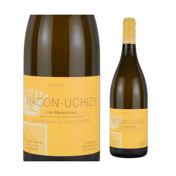 熟度のある南国系フルーツにスモークやミネラル感のニュアンスが絶妙に溶け合った味わい。きれいな酸味によって締まった印象の上品な仕上がりが特徴。英字表記:MACON UCHIZY LES MARANCHES LES HERITIERS DU C...