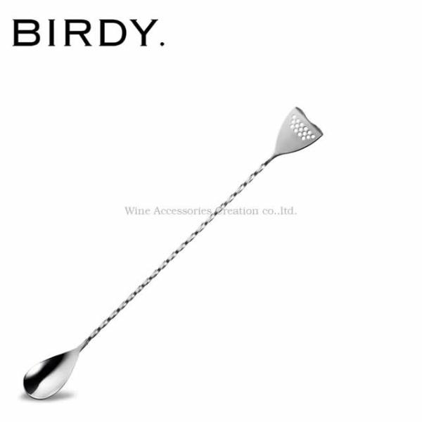 精密な加工によって指への摩擦を少なくしたステムと、スプーン反対側の便利なストレーナー。いかに快適に使えるかを考え抜いた、独創的なバースプーンです。■使い勝手のいいストレーナースプーンの反対側に、ストレーナー機能を持たせました。グラスチルドの...