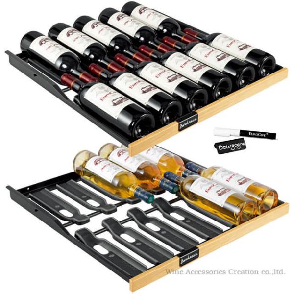 ■レヴェラシオン専用ソムリエの手引き出し棚CS2大切なワインボトルを守る、より衝撃を和らげるソフトクローズ仕様のソムリエの手引き出し棚。棚は取り付け位置のピッチ（高さ）を広くすることでブルゴーニュボトル等、大きめのボトルも収納可能です。■対...