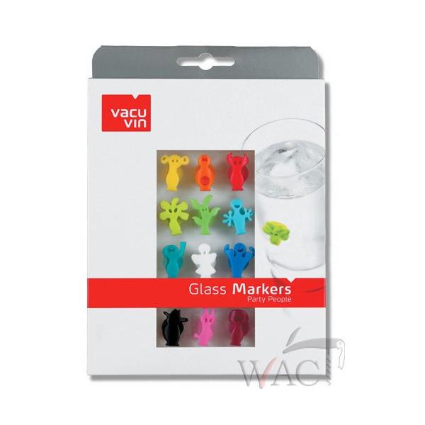 ■バキュバン グラスマーカー愉快でカラフルなキャラクターが全部で１２種類！このグラスマーカーを使えば、パーティーの最中、おしゃべりに夢中になったり、ちょっと席を外したすきに どれが自分のグラスかわからなくなってしまうのを防ぎます。■ご使用方...