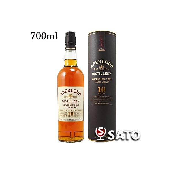 アベラワー 10年　フォレストリザーブ　40％　700ml　ギフトボックス入　スペイサイドシングルモルトスコッチウイスキー　並行輸入品 ◆種類　　シングルモルトスコッチウイスキー◆内容量　700ml◆原材料　モルト◆度数　　40.0度◆生産...