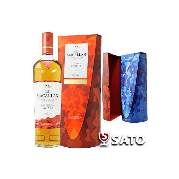 ザ・マッカラン　ア・ナイト・オン・アース　40度　700ml　専用箱入り　ハイランドシングルモルト　スコッチウイスキー　A NIGHT ON EARTH◆タイプ　　シングルモルト・ウイスキー◆原材料　　モルト◆度数　　　40％◆生産地　　イ...