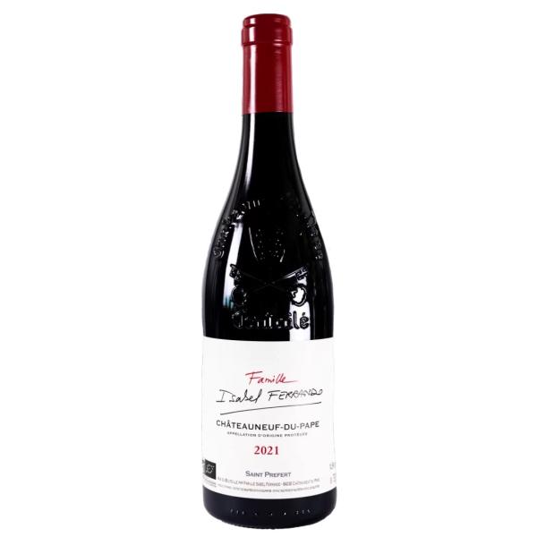 生産者：ファミーユ・イザベル・フェランド　Famille Isabel Ferrando (Saint Prefert)品名：シャトーヌフ・デュ・パプ 2022 Chateauneuf du Pape生産地：フランス　コート・デュ・ローヌ原...