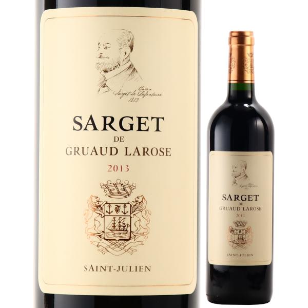 「サルジェ　ド　グリュオ ラローズはサンジュリアン村の第２級格付けシャトー「シャトー　グリュオ　ラローズ」のセカンドラベル。1700年代にシャトーの前身となるドメーヌを、ジョセフ・スタニラ・グリュオ騎士が設立、その後、ジョセフ・セバスチャン...