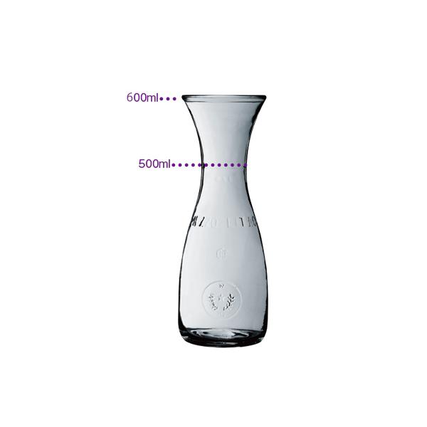 【商品の詳細】サイズ (mm)：最大径84 高さ235素材：ソーダガラス容量：500ml（すりきり600ml）梱包形態：バルク原産国：イタリア