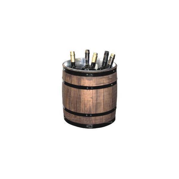 【商品の詳細】サイズ (mm)：径320x350素材：樽部分/パイン材・鉄タガ 内部バケツ/亜鉛鉄板容量：N/A梱包形態：N/A原産国：日本