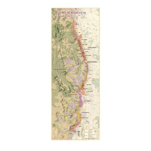 【商品の詳細】サイズ(mm)：1430x440(220x110)種別：ワインマップ 仏語版梱包/包装:PP袋入り生産国：フランス