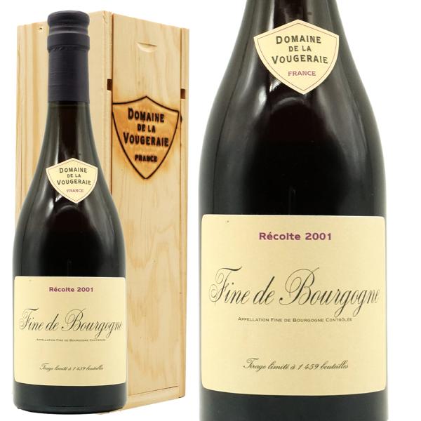 超入手困難！日本市場でも非常に希少作品！ 高級フィーヌ・ド・ブルゴーニュ愛好家大注目！造り手は名門中の名門Dmド・ラ・ヴージュレー！2001年の素晴らしいヴィンテージから1年半木樽で熟成した後、蒸留！その後、オーク樽で驚異の11年間熟成！高...