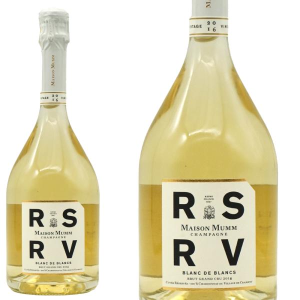 入手困難なレアシャンパーニュ！マムが独自の製法、精緻を極めたスタイルを表現するメゾン最高峰に位置づけられるRSRVシリーズ！RSRVとは熟成中のワインセラーで最高醸造責任者ディディエ・マリオッティ氏によって記される、出来の良いワインのみに与...