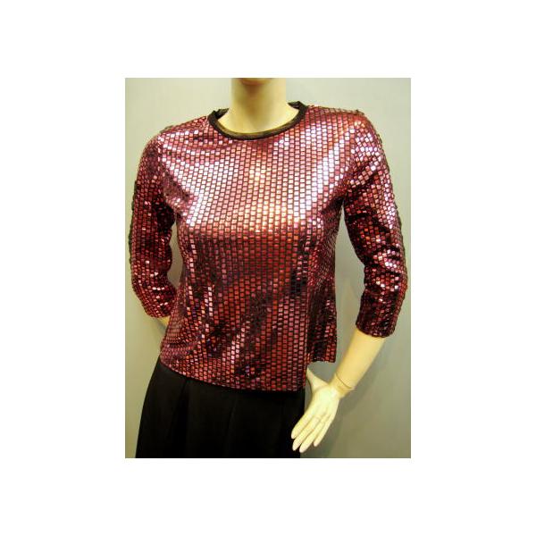 社交ダンス衣装＆ステージ衣装/フイルムシール・トップス/赤