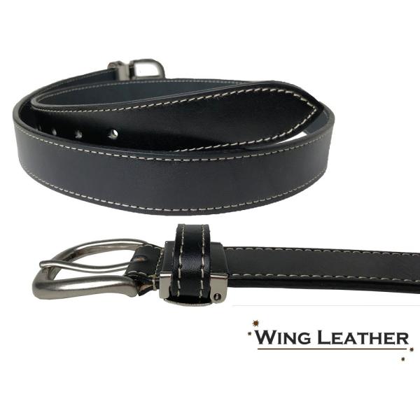 訳あり B品 ベルト 栃木レザー ベルト メンズ ビジネス 本革 30mm 牛革 黒色 国産 日本製 ステッチ入り カジュアル :w037b:WING LEATHER - 通販 - Yahoo ...