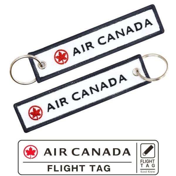 Kool Krew  ( クールクルー )AIR CANADA カナダ航空フライトタグ 繊細刺繍 送料無料【カナダ航空（AIR CANADA）】AIR CANADA（エア・カナダ）は、カナダ最大の航空会社で、カナダのフラッグ・キャリア。【k...