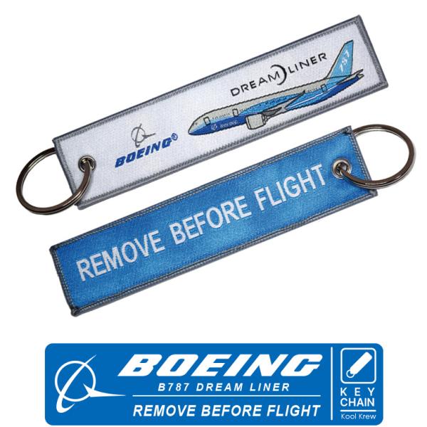Kool Krew クールクルーボーイング　B787 Dream Liner ドリームライナー REMOVE BEFORE FLIGHT全国一律 送料無料エアラインファンの皆さまに贈る新ブランド KOOL KREWバックや鍵などに付けてもＯ...