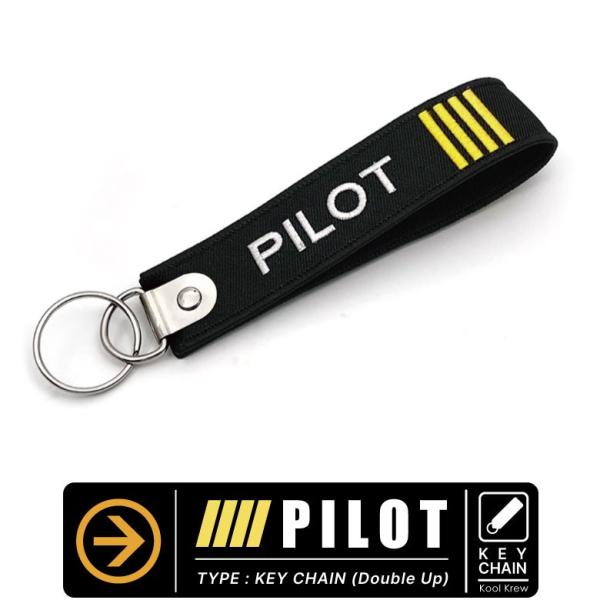Kool Krew キーチェーン キーホルダー新タイプ キーチェーン DOUBLE UP TYPEPILOT パイロット全国一律 送料無料エアラインファンの皆さまに贈る新ブランド KOOL KREW世界の航空会社をセレクト。NEW TYAP...