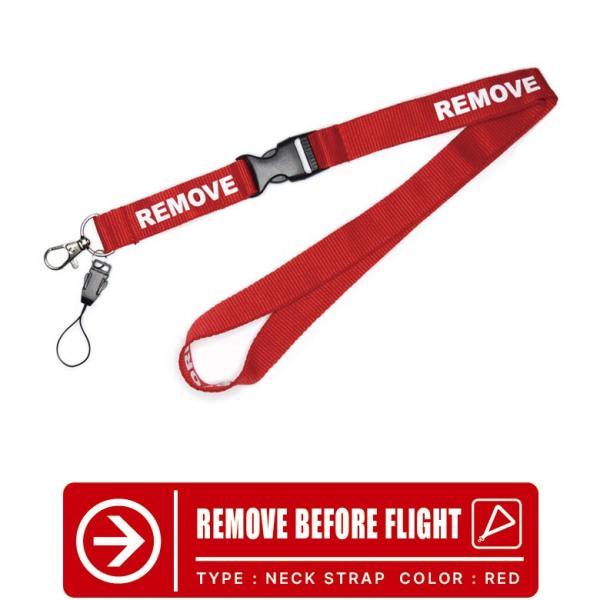REMOVE BEFORE FLIGHTランヤード ネックストラップNeckStrap Lanyard送料無料 【REMOVE BEFORE FLIGHT ネックストラップ】定番のRBFグッズ！用途に合わせてご使用下さい！【商品説明】名　　...