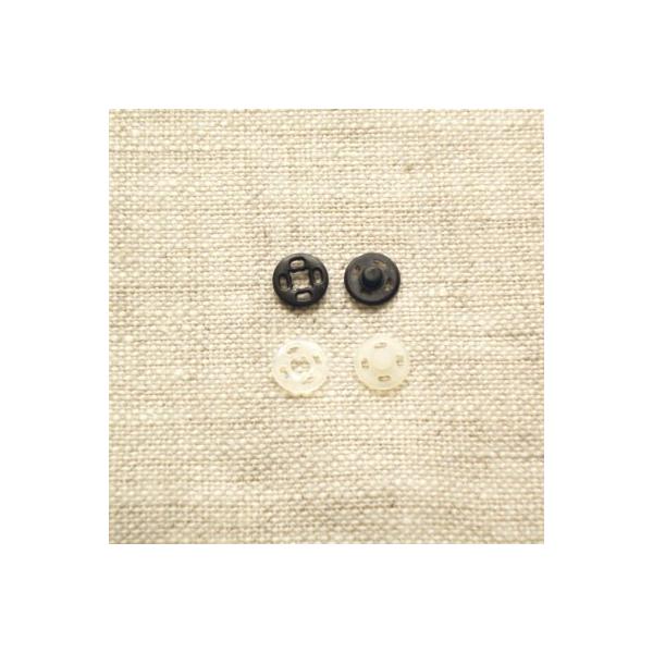 ●約7mm　(5セット)　★メール便は200セット(40個)程度までになります。●素材：ナイロン●カラー：黒 半透明●まとめ買い割引1袋=200セット（40個）　でまとめ買いのお客様は、表示価格の15% OFFにて販売させて頂きます。※数量...