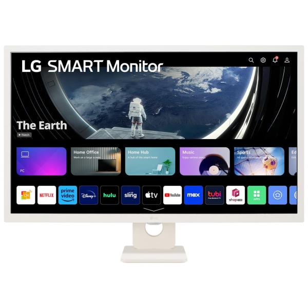 webOSを搭載したフルHD解像度の31.5型スマートモニター
