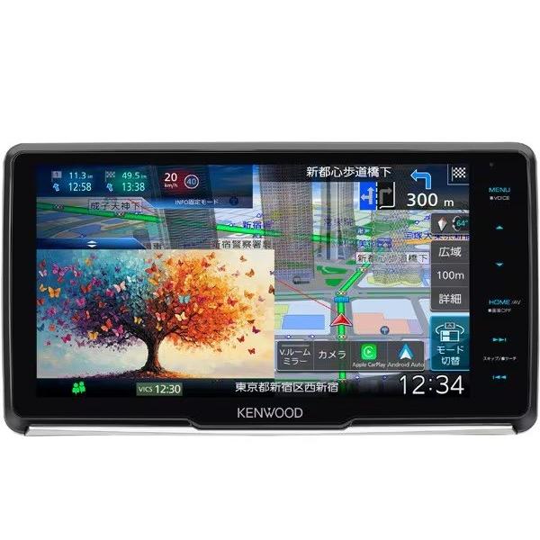 ※こちらの商品は初期不良交換対象外となります。万が一不具合があった場合はメーカーサポートでの修理対応となります。御了承の上ご購入下さい。さまざまな人気車種に取り付け可能! 迫力の大画面9V型フローティングモデル！「Apple CarPlay...