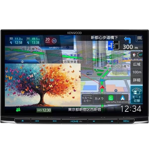 ※こちらの商品は初期不良交換対象外となります。万が一不具合があった場合はメーカーサポートでの修理対応となります。御了承の上ご購入下さい。さらに進化した欲張り機能を搭載した「彩速HD」8V型インダッシュモデル！「Apple CarPlay」「...