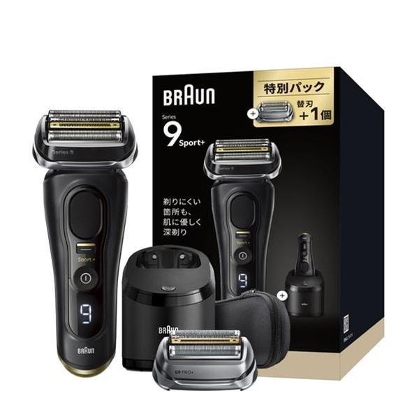 Series9 Sport+（シリーズ9 スポーツプラス） 替刃付き自動洗浄器付